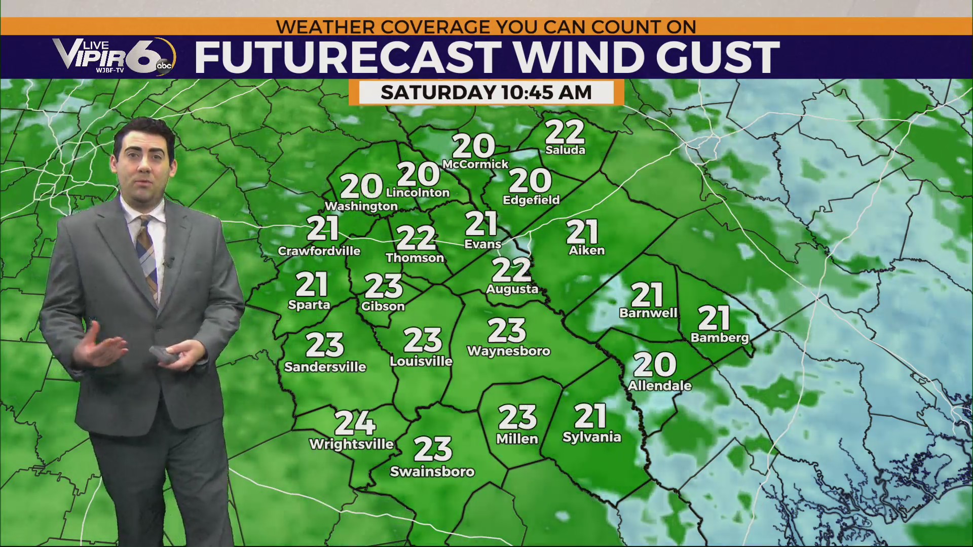 Saturday’s weather soundtrack: Breezy Ballad – WJBF