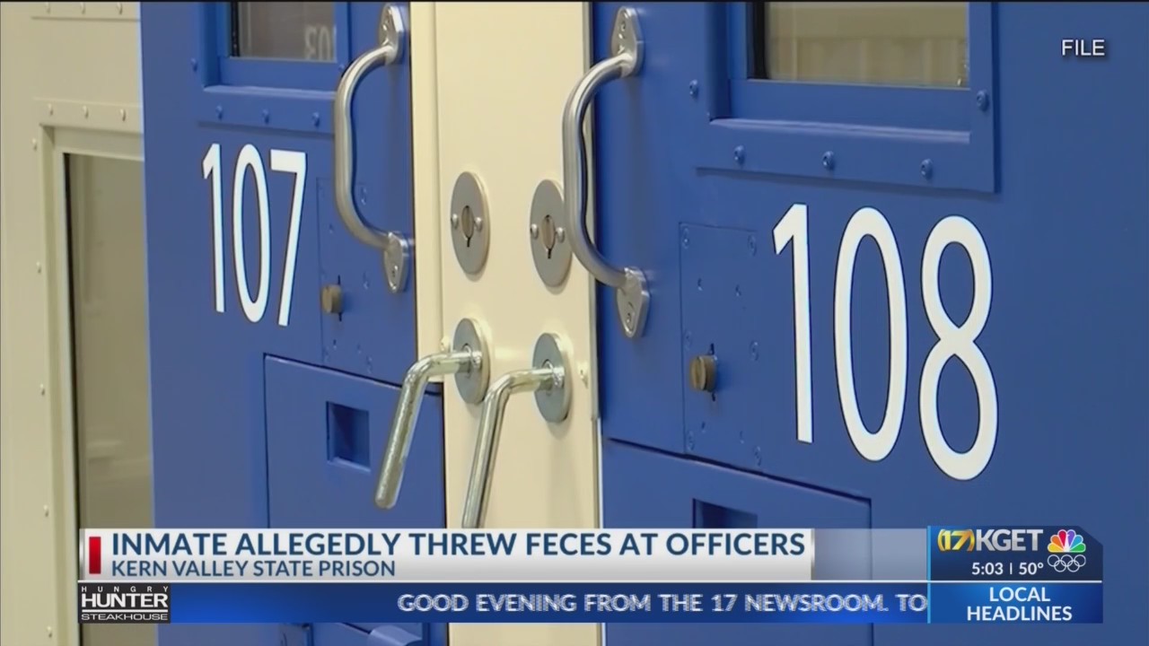 Inmate convicted of throwing feces at prison officers, hiding weapon in ...