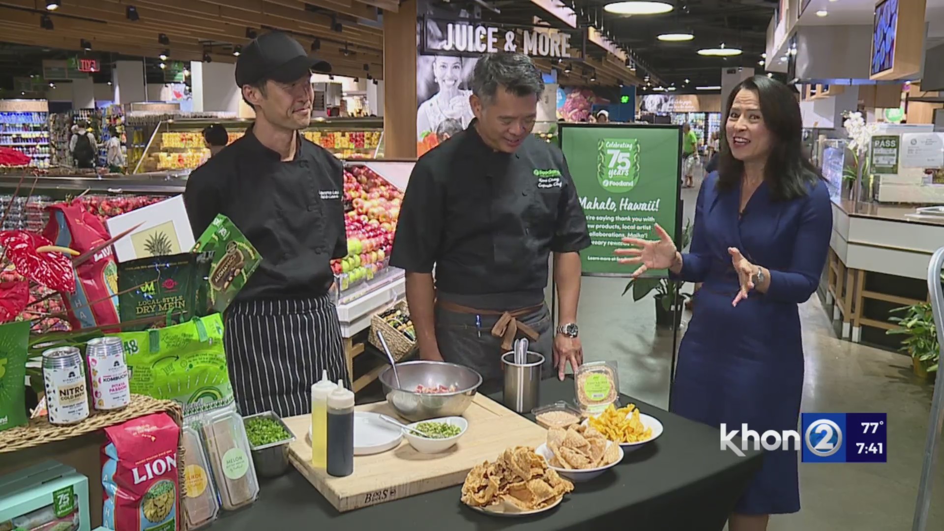 Cooking with Foodland: New poke among 75th anniversary specials – KHON2