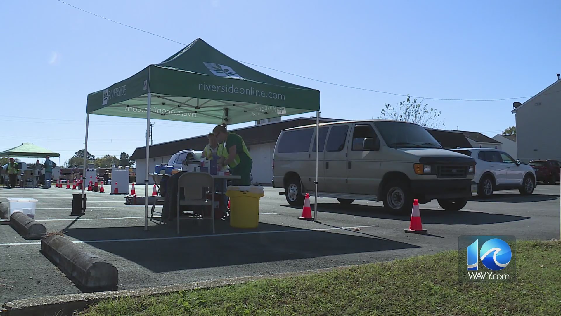 Riverside holds drive-thru flu vaccination clinic – WAVY.com