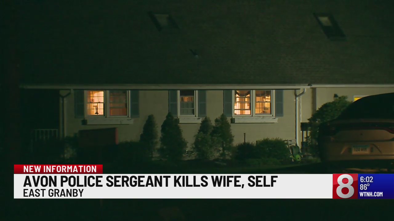 Avon police sergeant kills wife, self – WTNH.com