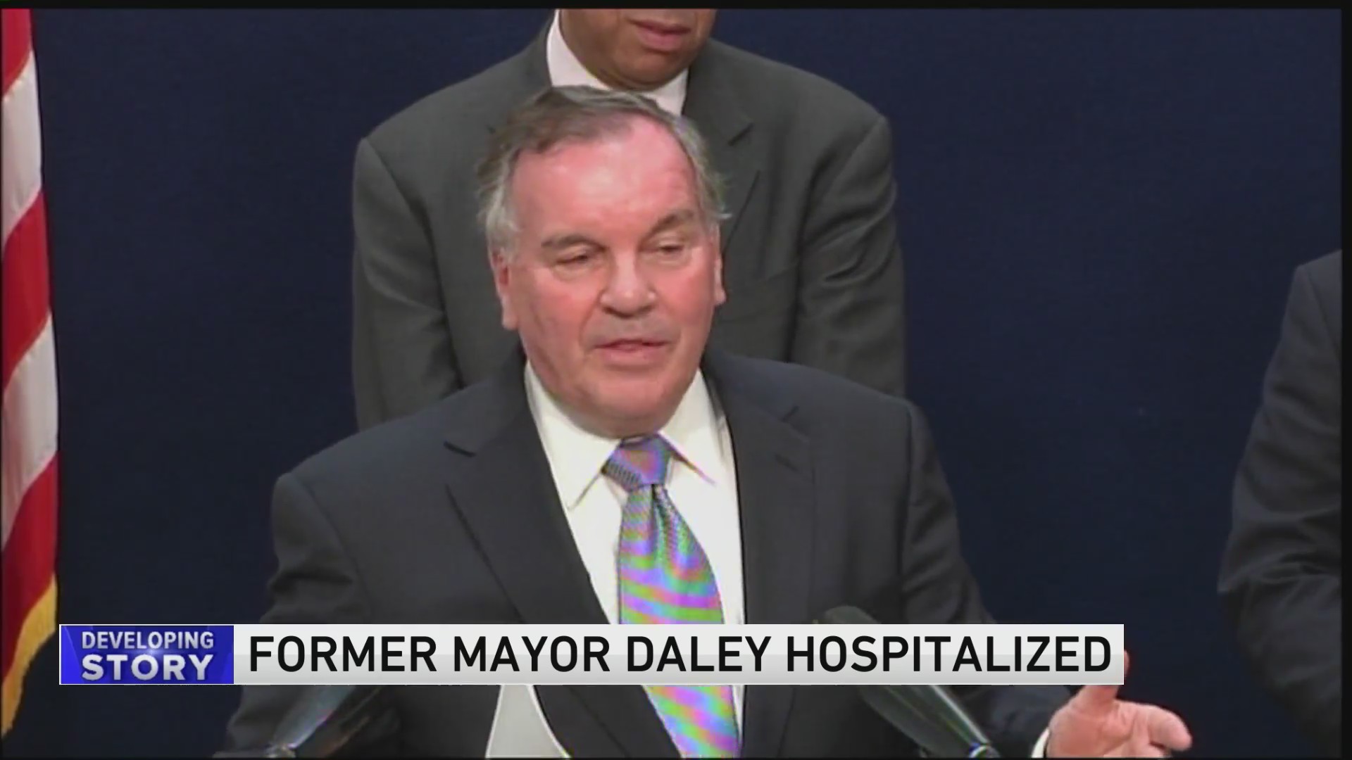 Former Chicago Mayor Richard Daley hospitalized – WGN-TV