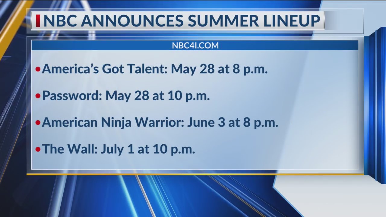 What to watch on NBC this summer before the Olympics – NBC4 WCMH-TV