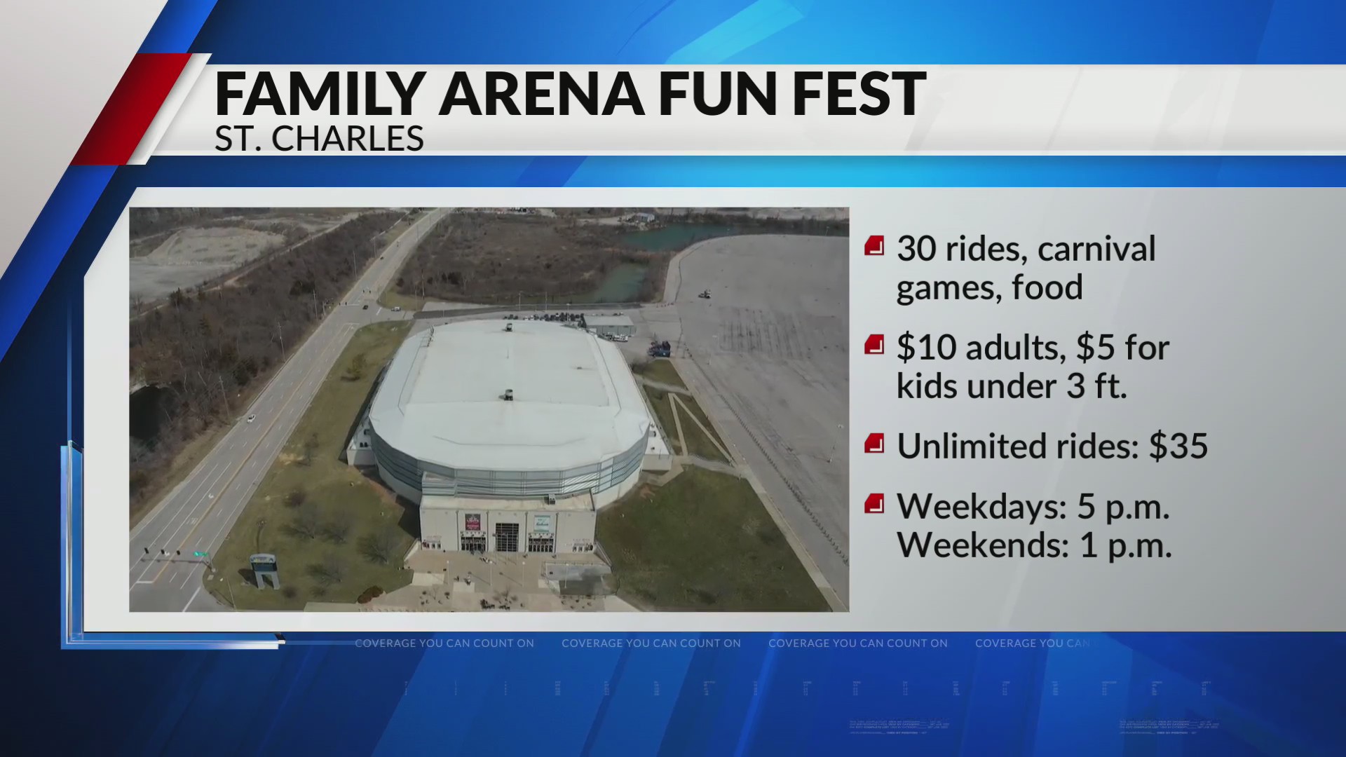 St. Charles Family Arena Fun Fest starts Friday – FOX 2