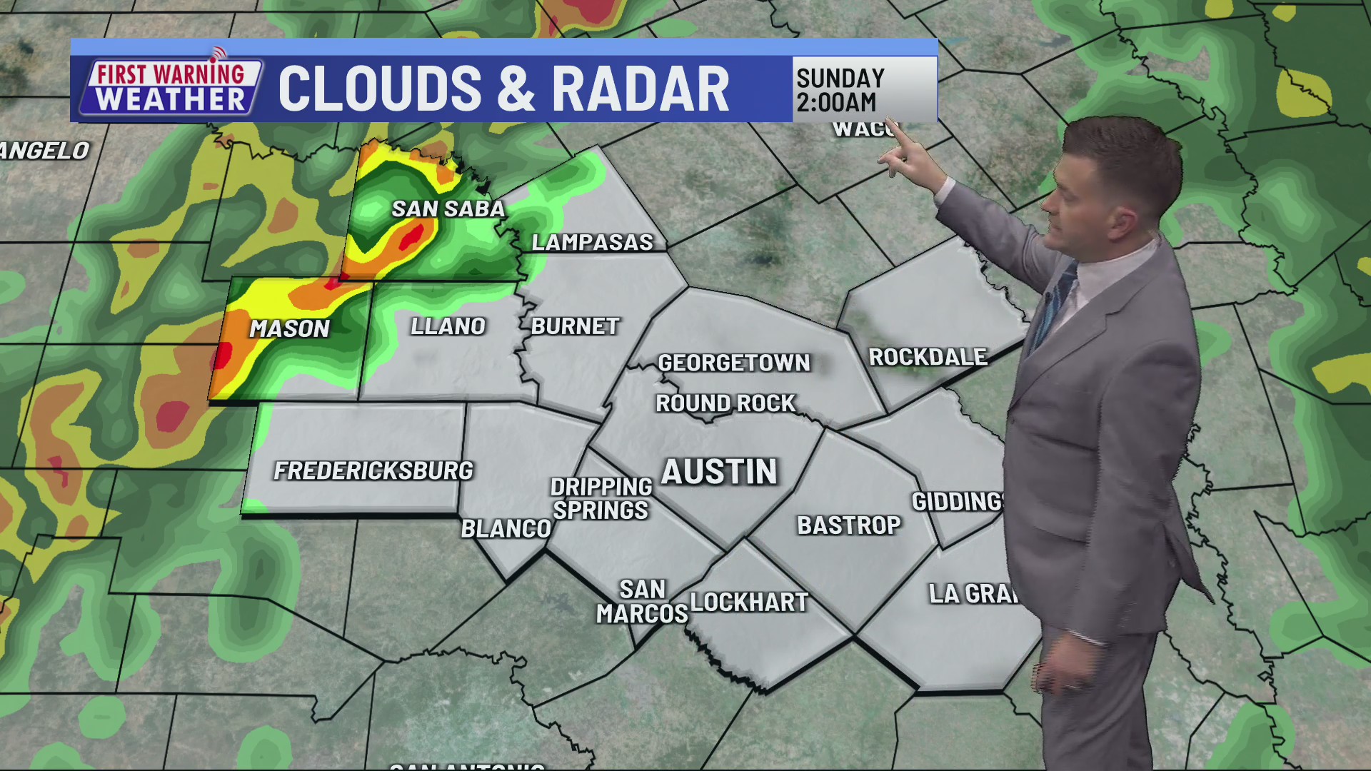 First Warning Weather with Meteorologist Nick Bannin – KXAN Austin