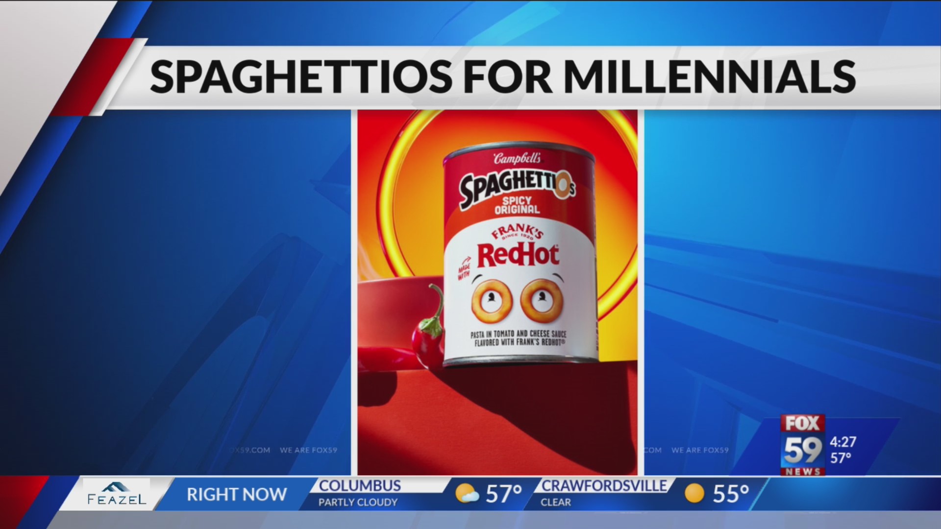 SpaghettiOs releases new flavor aimed at millennials – Fox 59