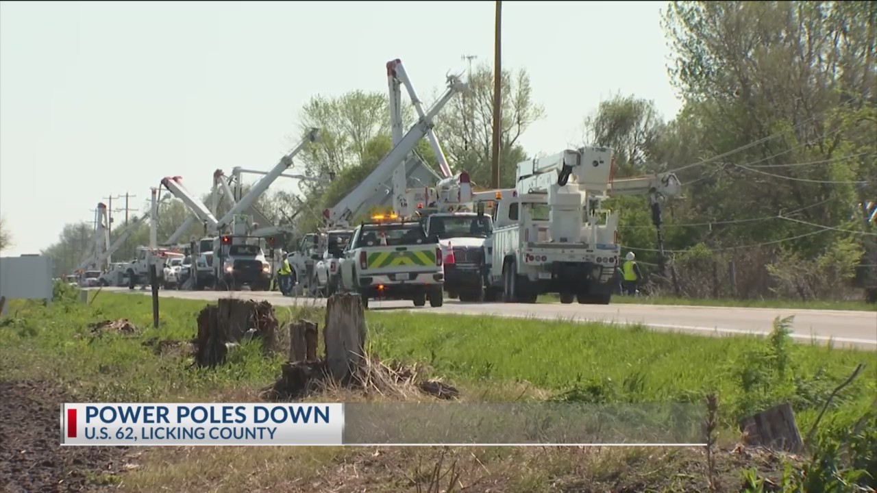 Overnight storms down power lines near Ohio Intel site – NBC4 WCMH-TV
