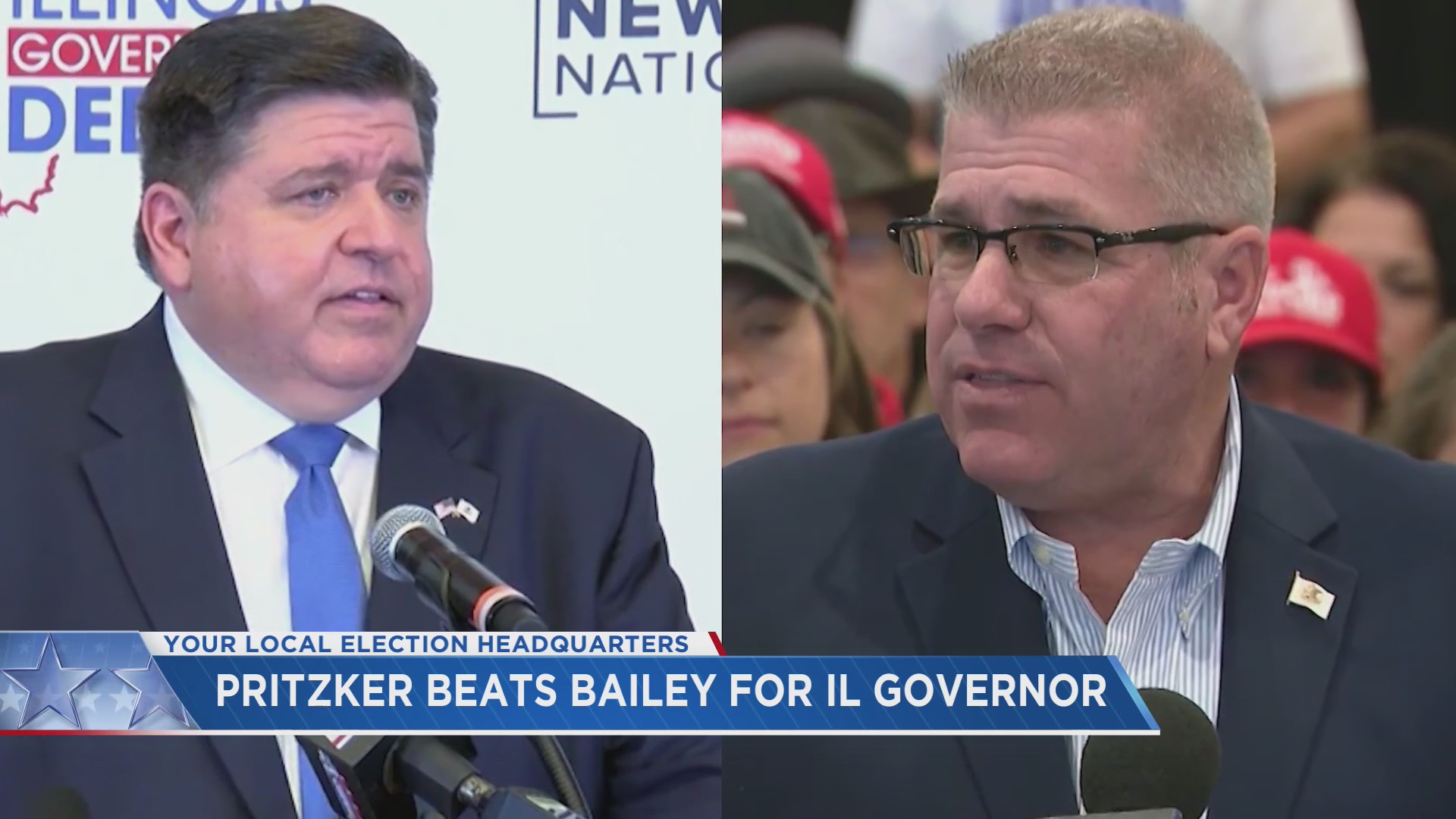 Illinois Gov J B Pritzker Beats Gop Foe Darren Bailey In Pricey Race