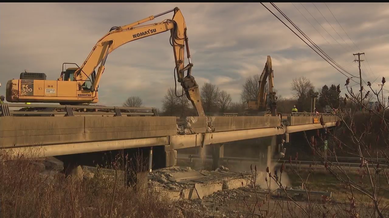 Truck damages bridge, requiring demolition – WKBN.com