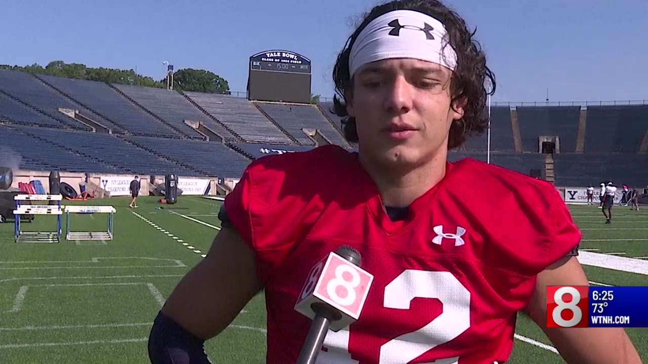 Yale football quarterback Nolan Grooms looks forward at new season ...