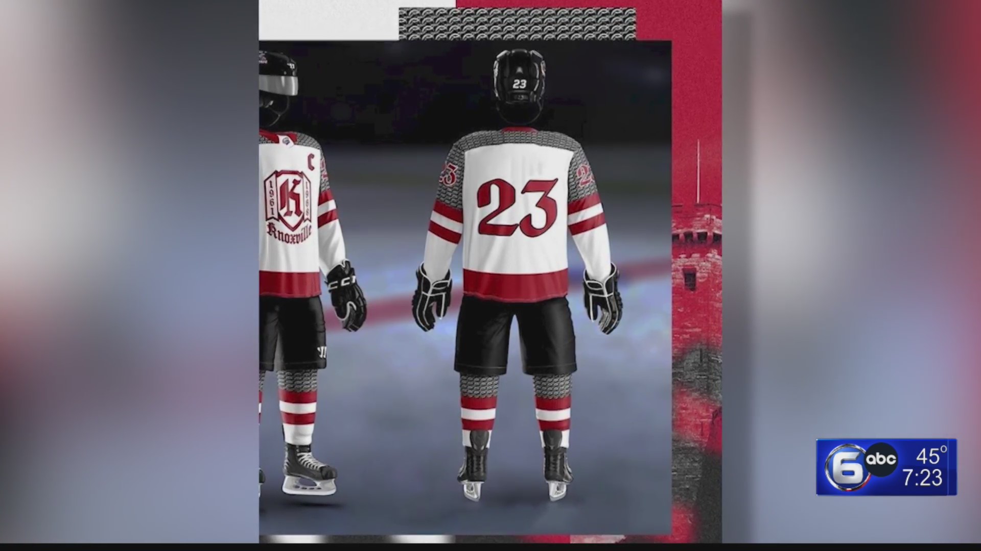 Tennessee Treasure: The Knoxville Knights Uniform – WATE 6 On Your Side