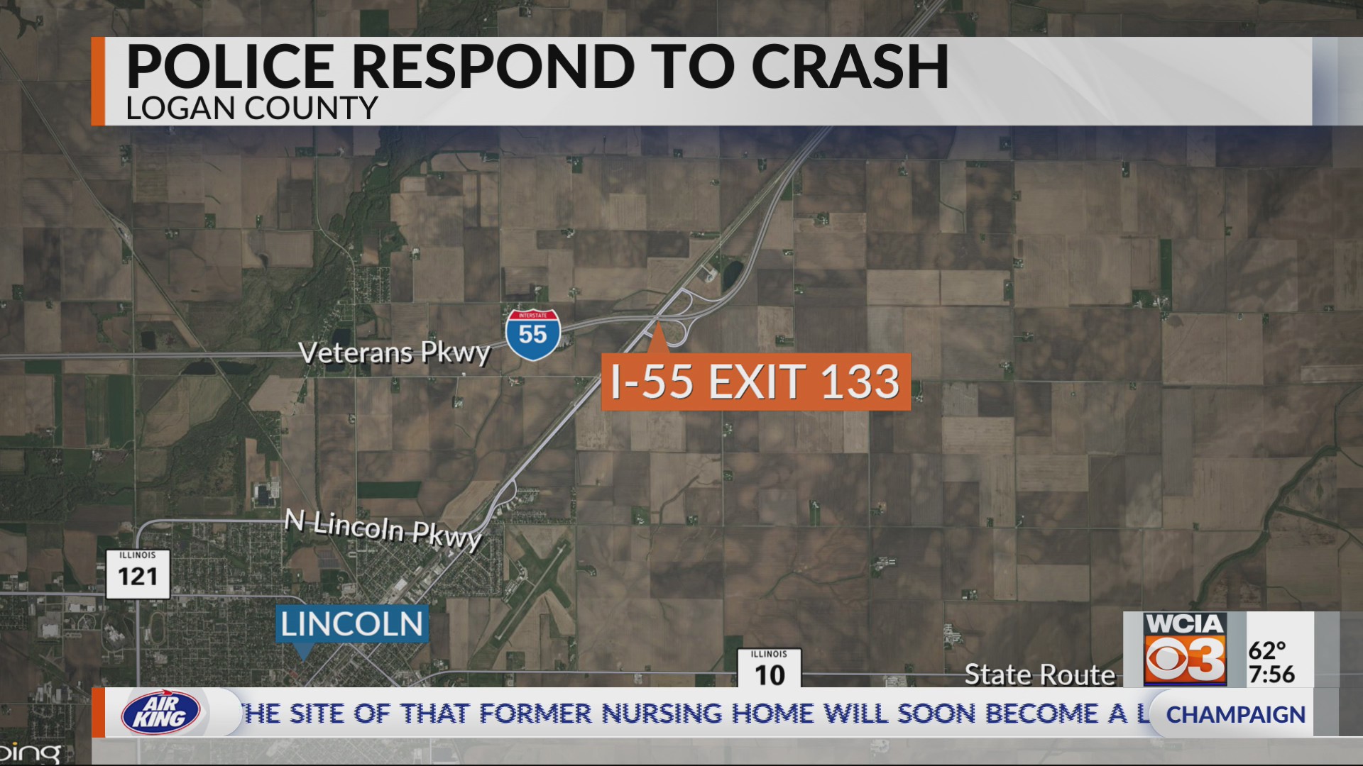 BREAKING: Police respond to I-55 crash – WCIA.com