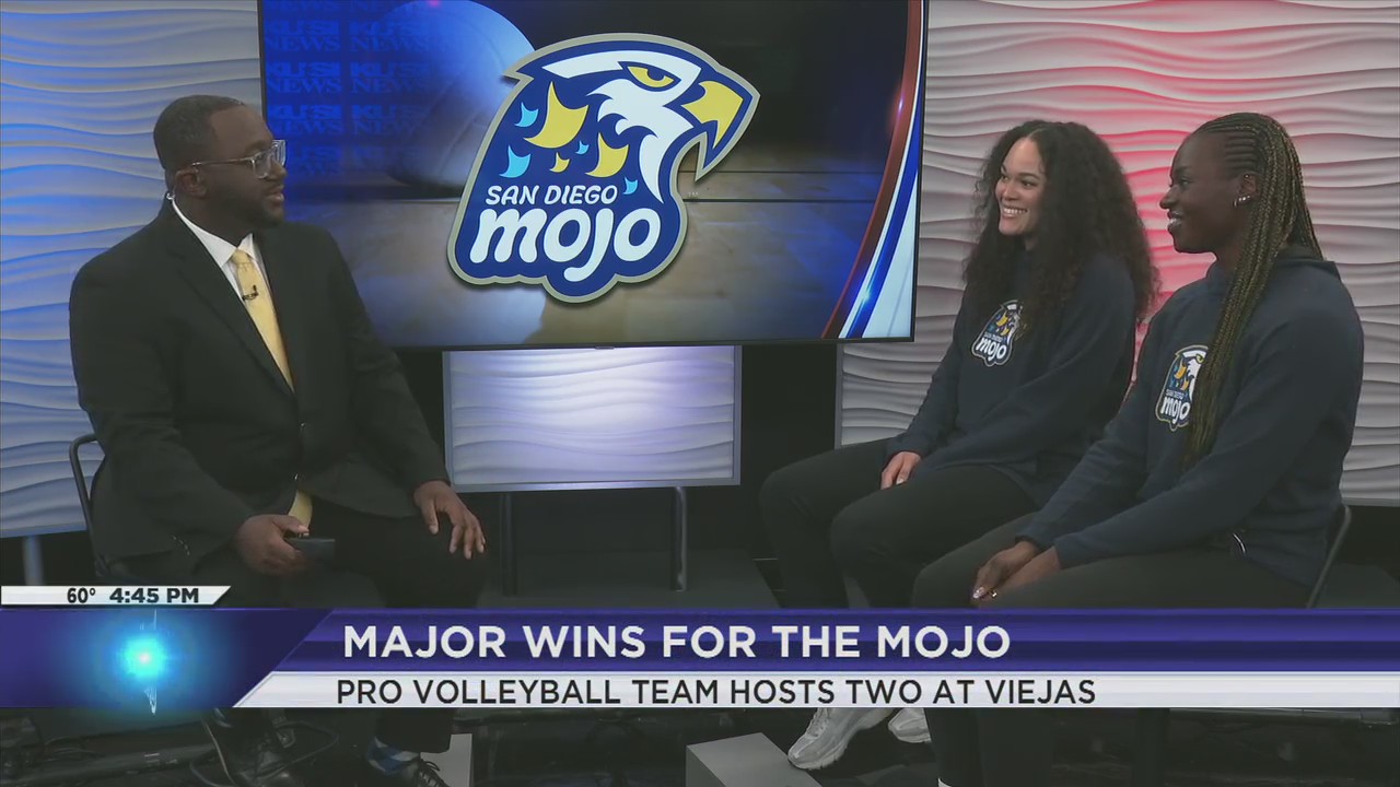 Watch: Two San Diego Mojo players talk about being in pro volleyball ...