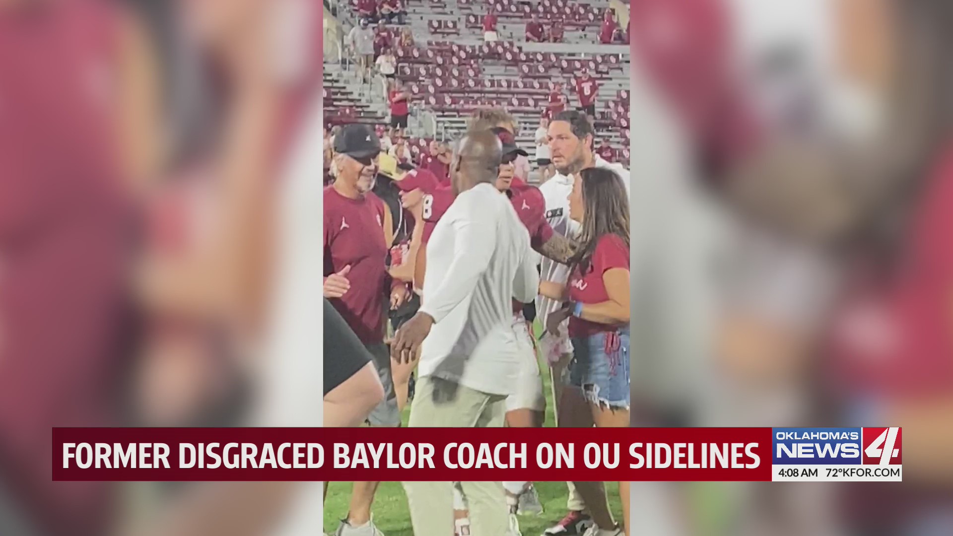 Former disgraced Baylor coach on OU sidelines – KFOR.com Oklahoma City