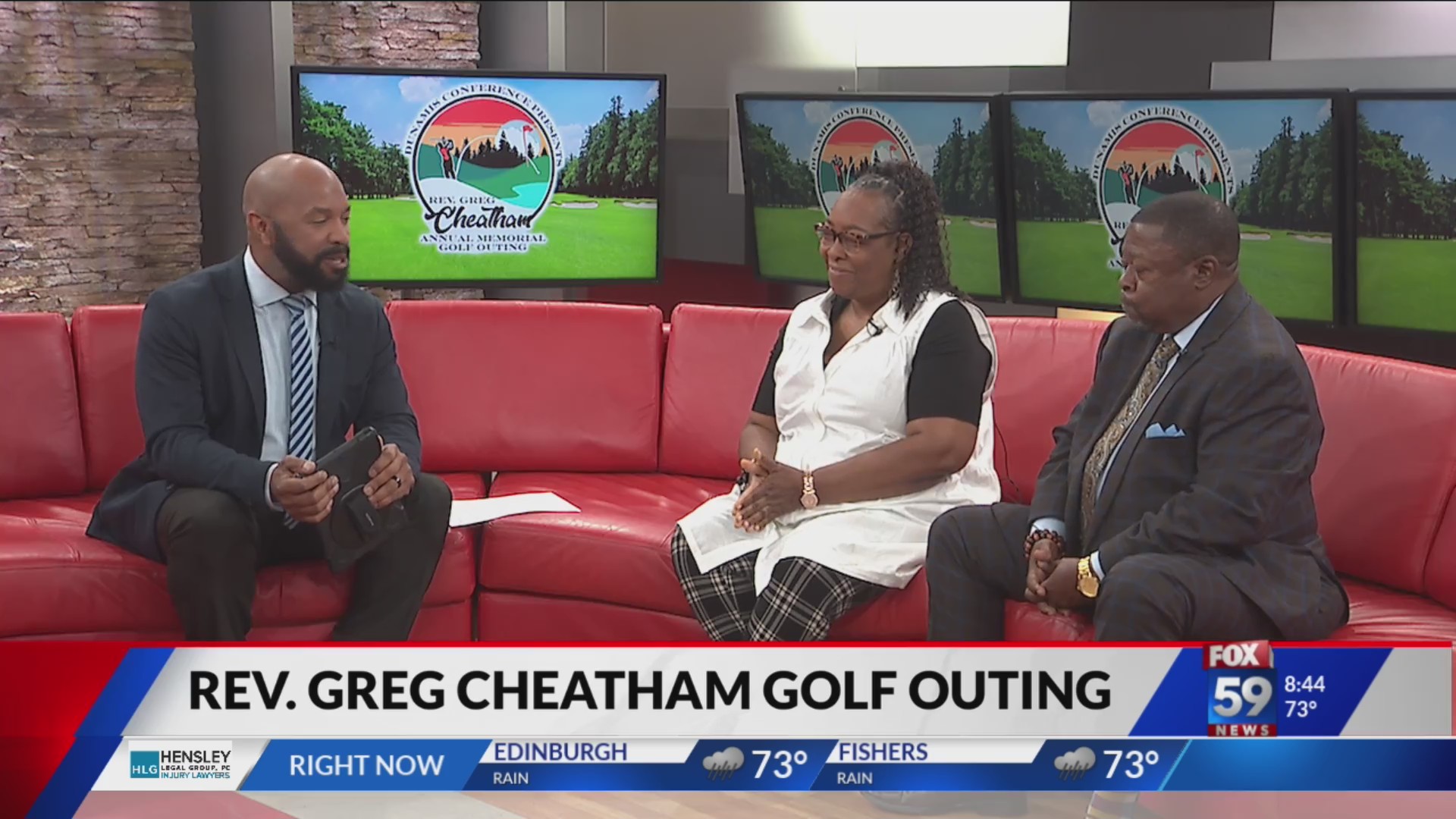 Reverend Greg Cheatham Golf Outing – Fox 59