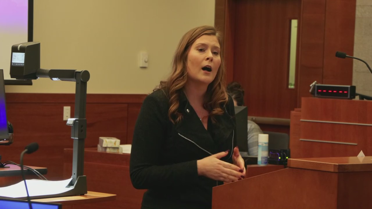 Defense attorney Kaitlyn Stephen makes opening statement in Jason Meade ...
