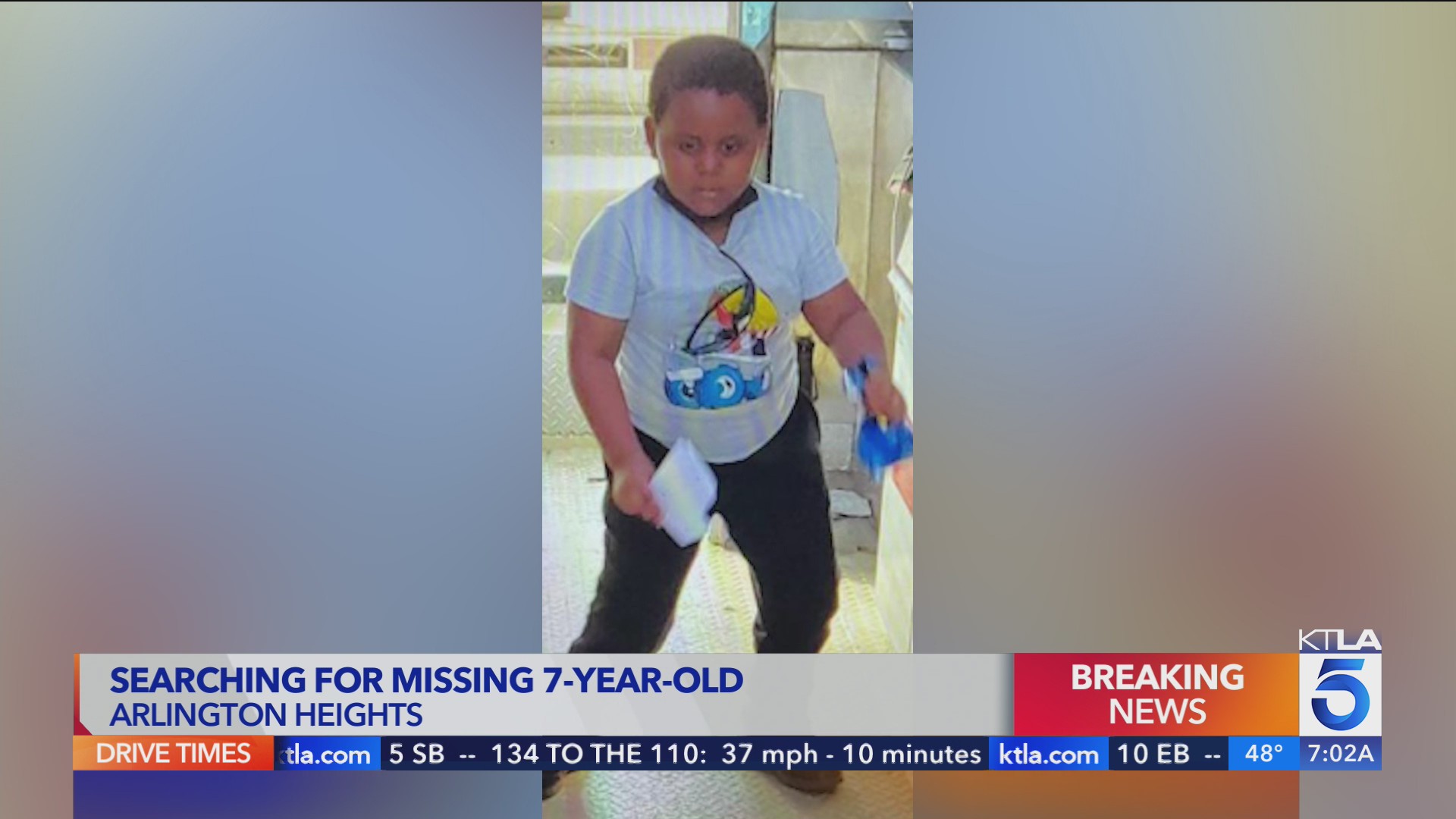 Police search for 7-year-old missing from Mid-Wilshire area – KTLA