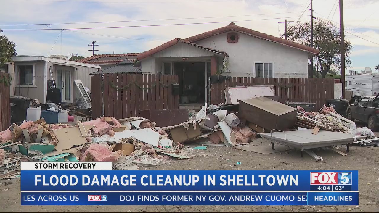 Flood Damage Cleanup Continues In Shelltown – FOX 5 San Diego & KUSI News