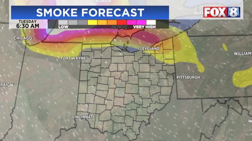 Weather update: Monday night – Fox 8 Cleveland WJW