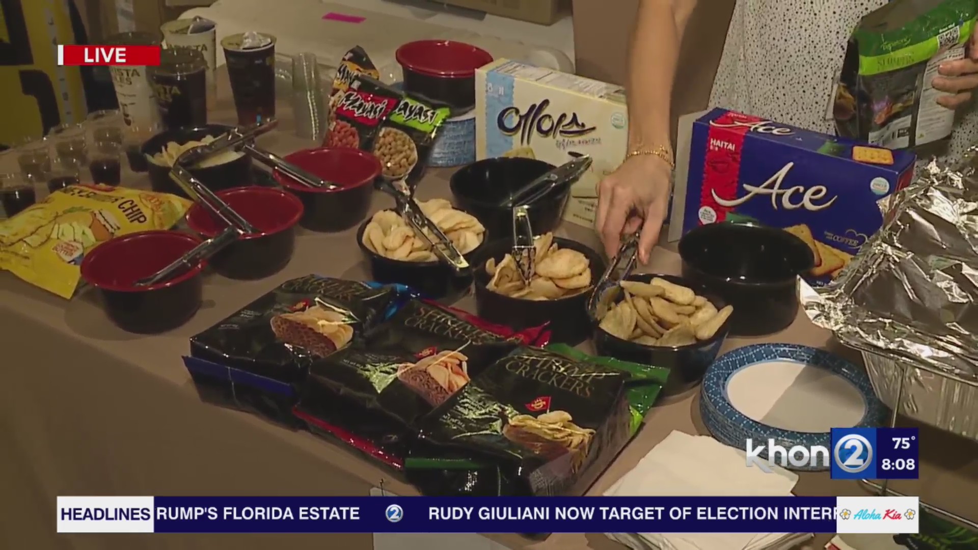 The Daniel K. Akaka ALA Hawaii Food Show Pt. 1 – KHON2