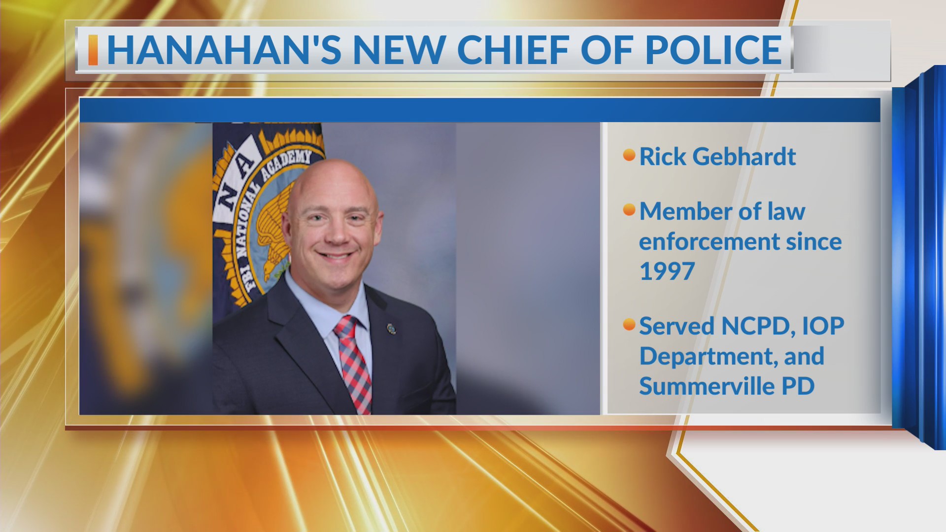 Hanahan announces new chief of police – WCBD News 2