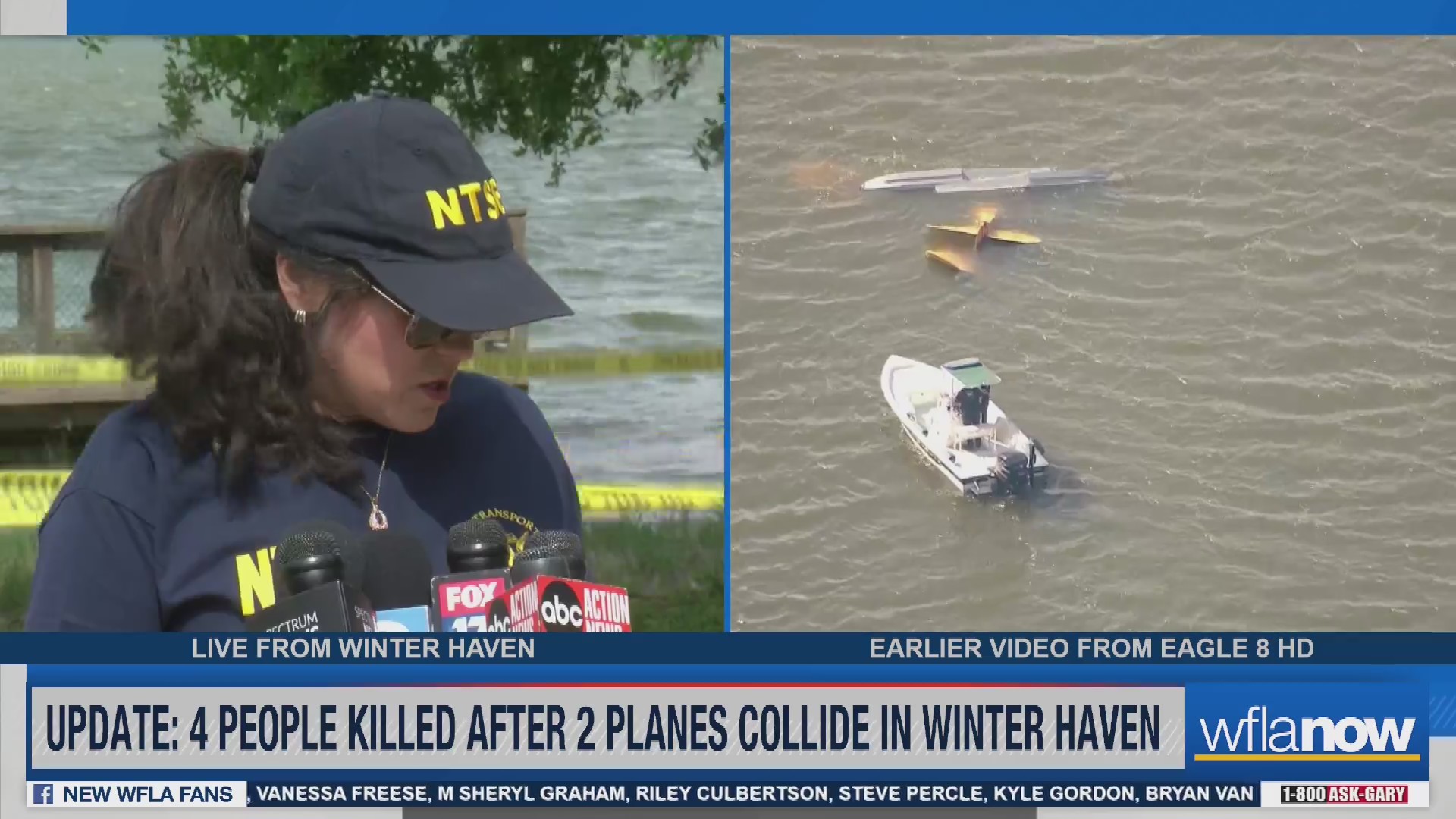 Two Planes Crash in “In-Air Collision”, Four People Dead near Winter ...