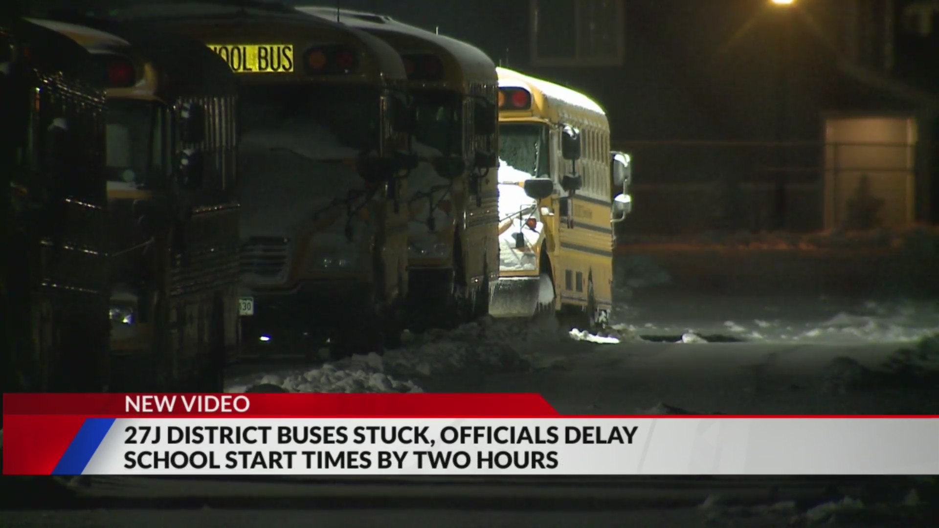 27J schools on a delayed start Thursday – FOX31 Denver