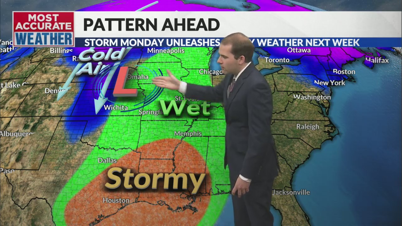 A couple weak fronts this week with heavy rain next week – KOLR ...