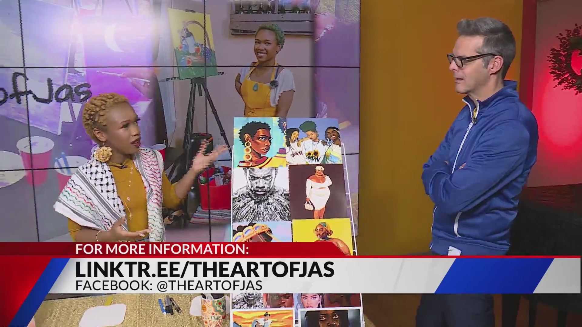 Capture your essence at ‘The Art of Jas’ paint and sip event – FOX 2