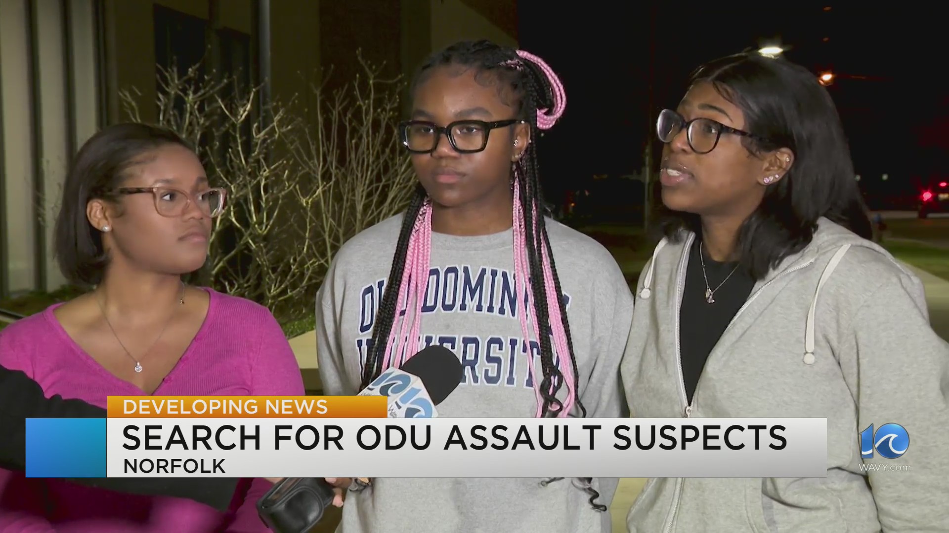 ODU Police looking for four suspects in sexual assault incident – WAVY.com