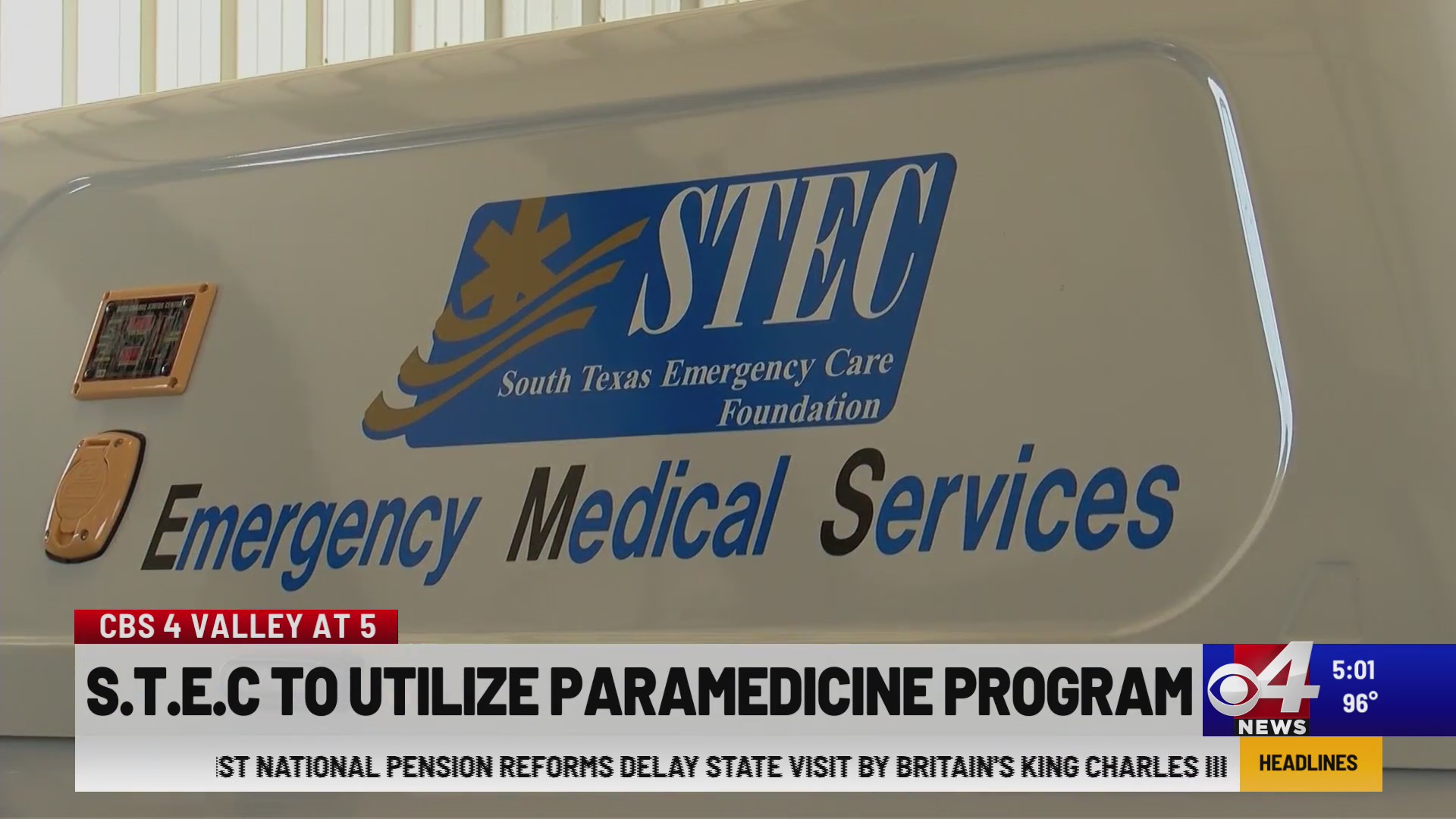 CBS 4 News at 5 Community Paramedicine Program – KVEO-TV