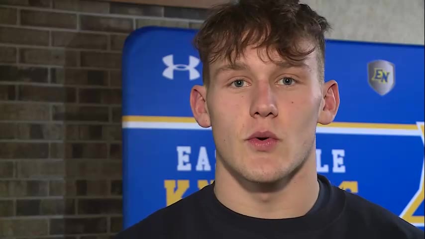 Connor Leins full interview on signing with Trine football – WANE 15