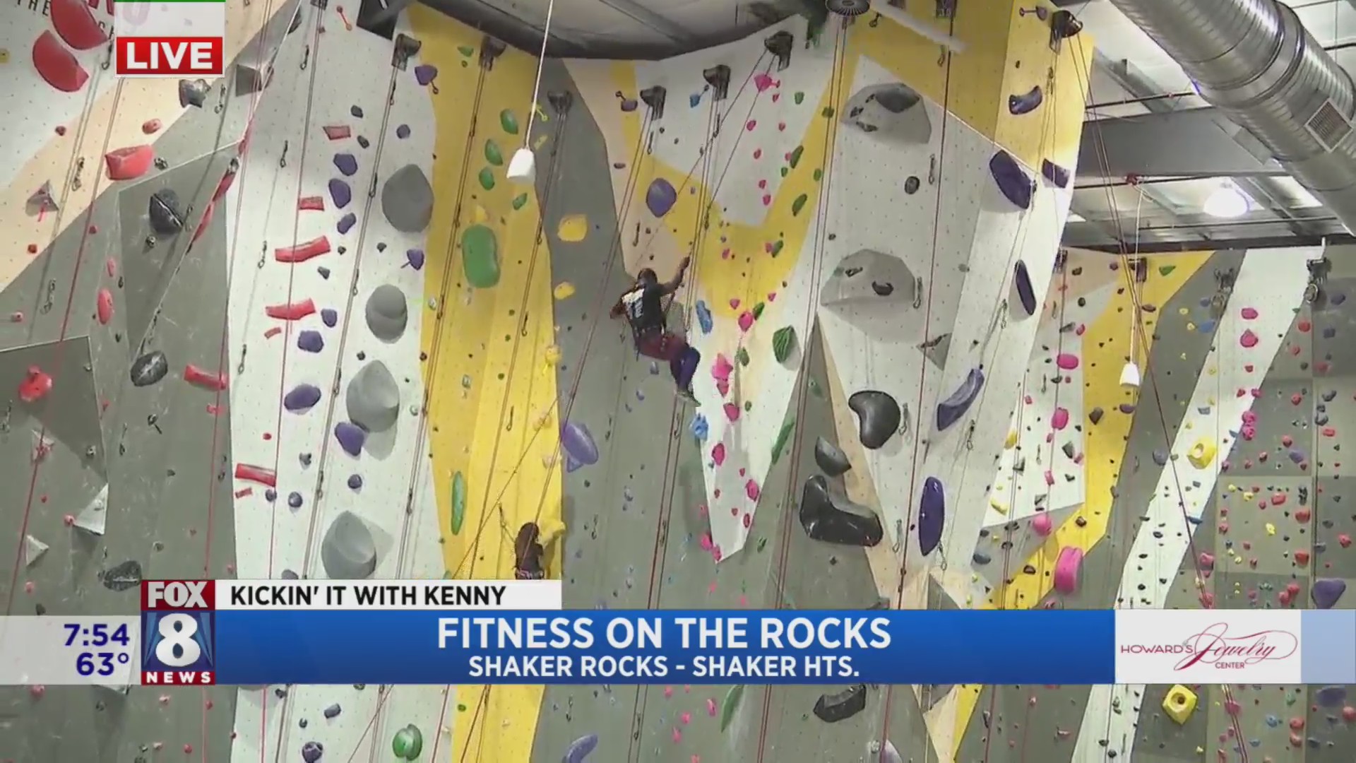 Kenny’s climbing to new heights at Shaker Rocks – Fox 8 Cleveland WJW