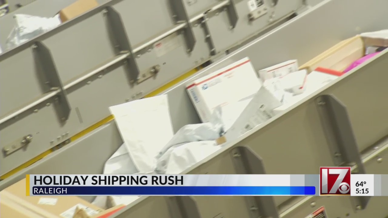 USPS prepares for holiday rush as shipping deadlines approach – CBS17.com