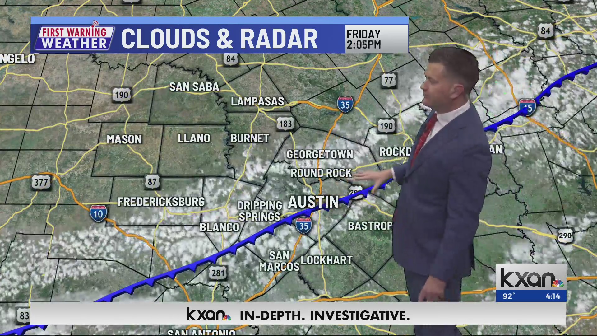 First Warning Weather with Meteorologist Nick Bannin – KXAN Austin