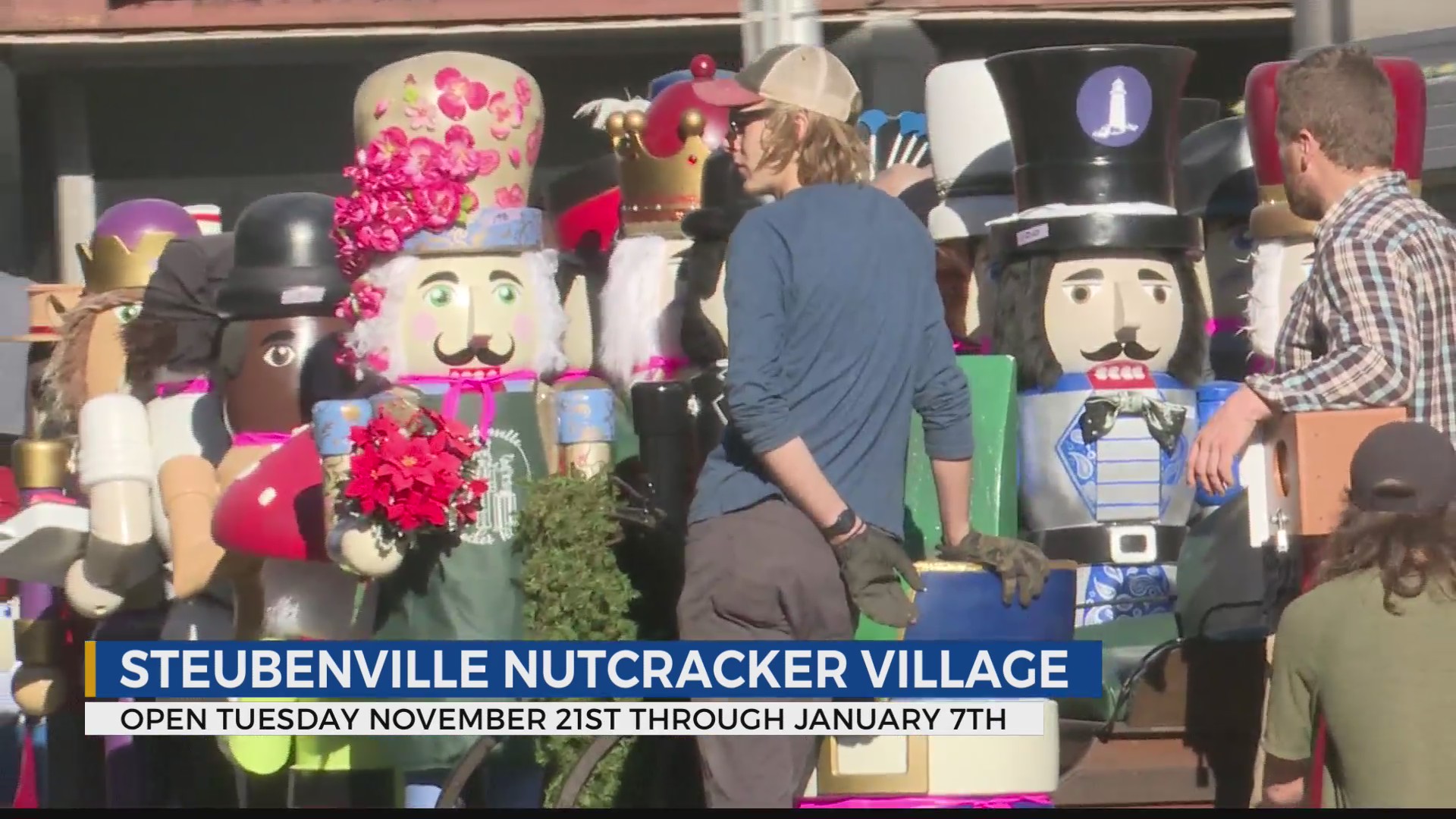 Nutcrackers stand proud for Steubenville’s Nutcracker Village – WTRF