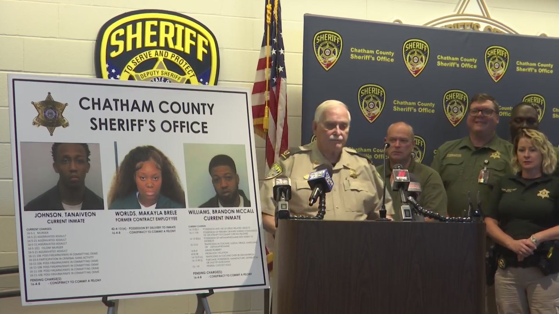 Full presser: Chatham County jail employee arrested for attempting to ...