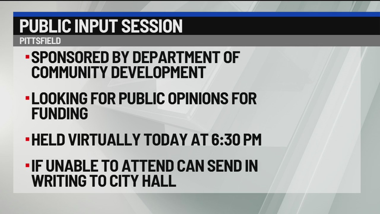 Pittsfield public input session – NEWS10 ABC