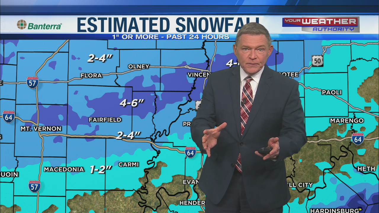 Very Cold Saturday then Temps Warm Again – Eyewitness News (WEHT/WTVW)