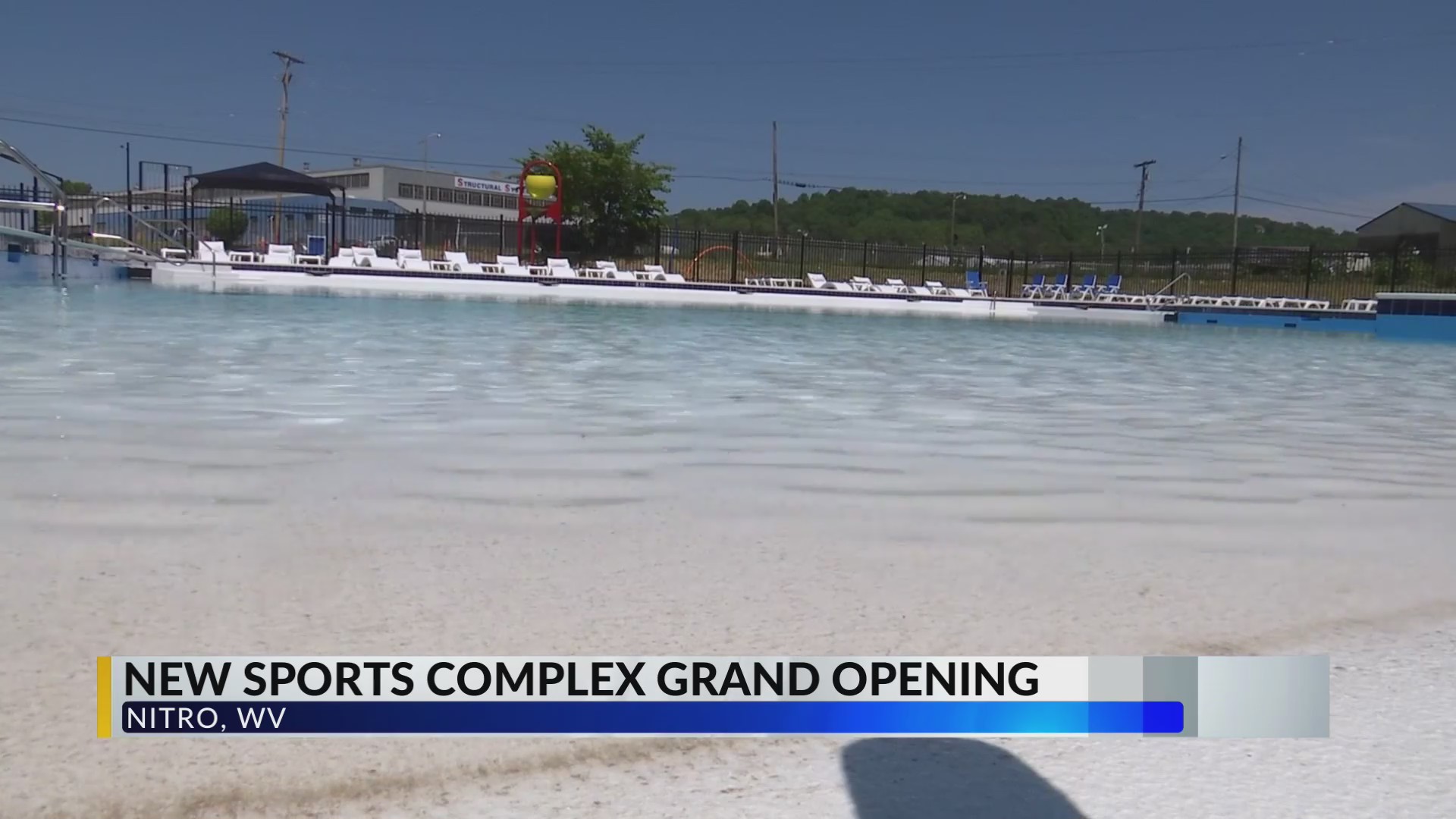 Nitro athletic complex opens, city pool opens Wednesday – WOWK 13 News