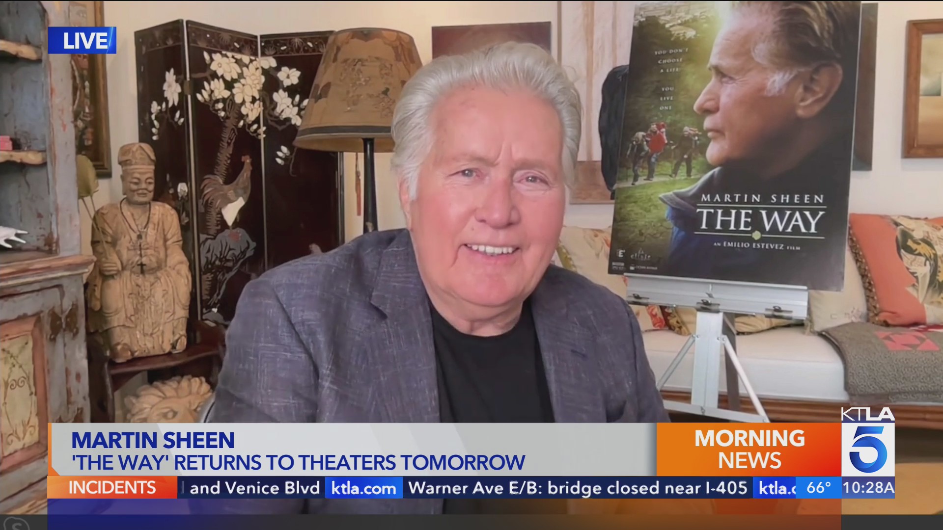 Martin Sheen and Emilio Estevez honor family legacy in ‘The Way’ – KTLA