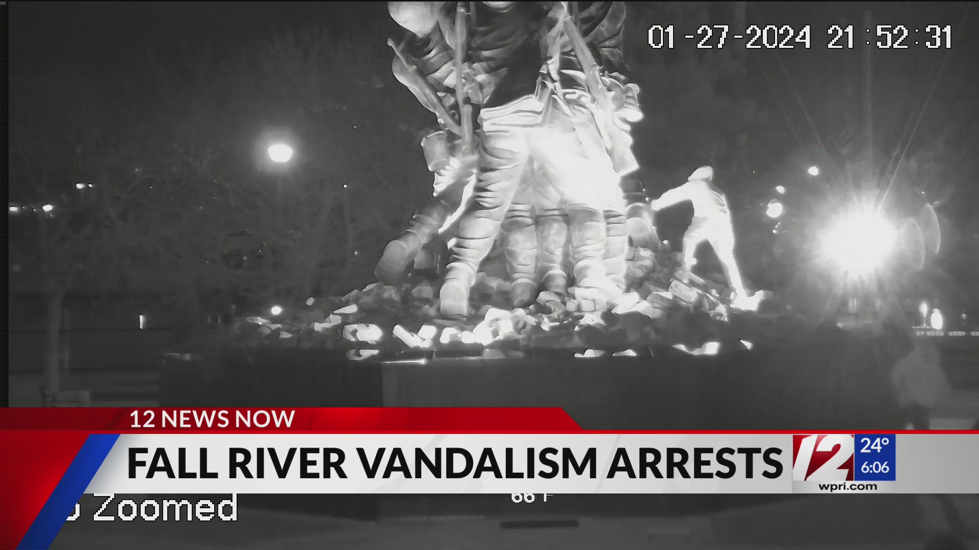 2 teens charged with defacing Fall River monument – WPRI.com