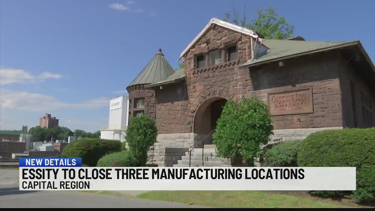 Essity to close manufacturing sites in the Capital Region – NEWS10 ABC