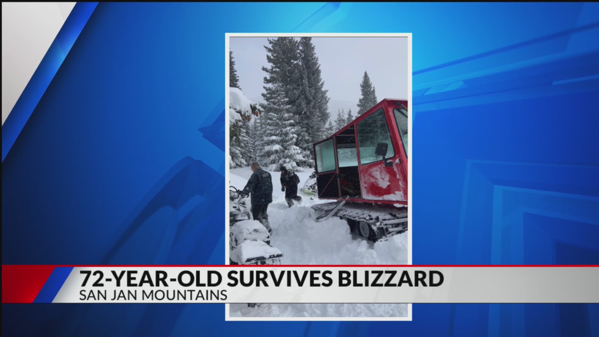 72 Year Old Man Survives Blizzard Fox31 Denver