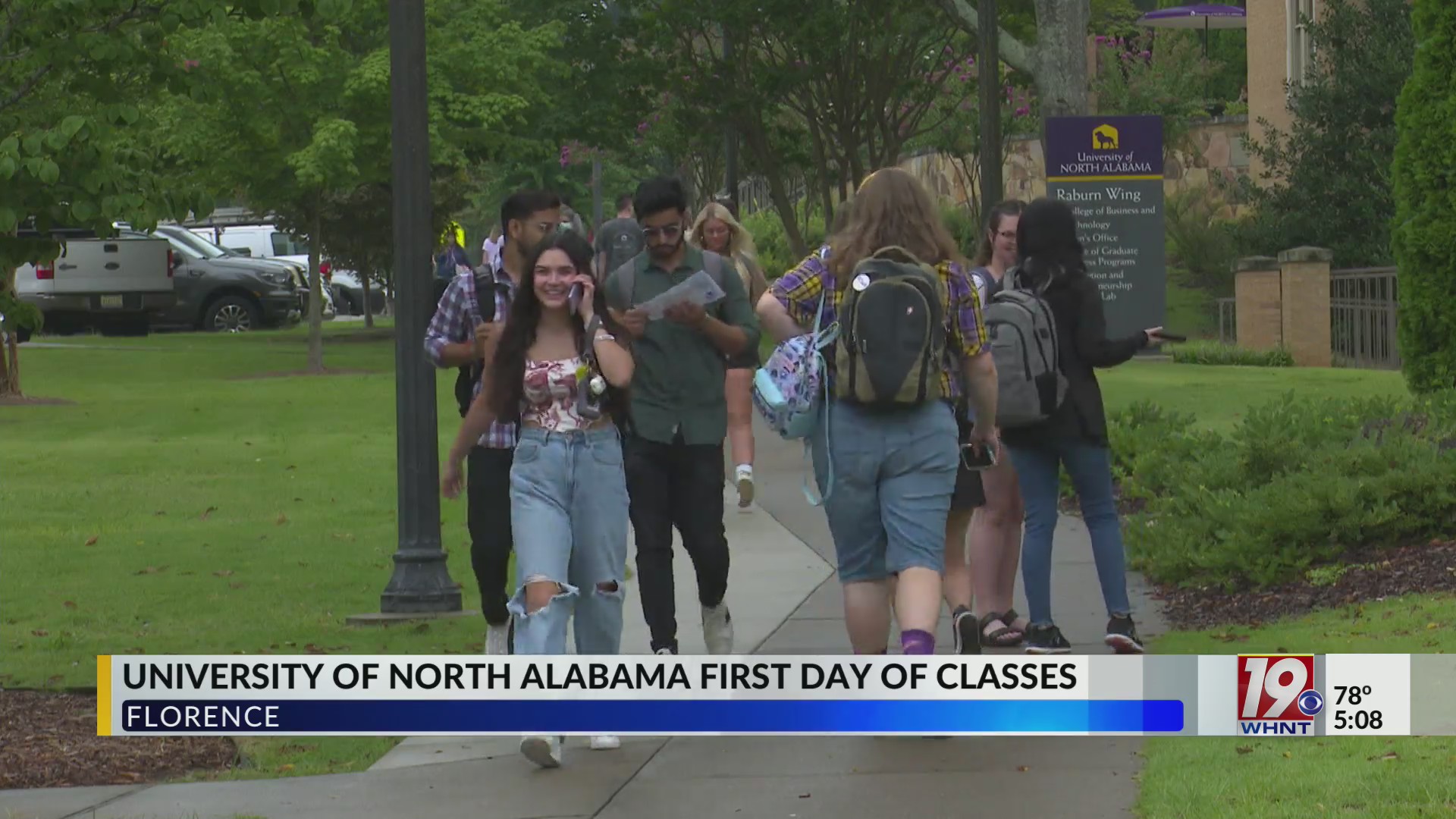 UNA Students Return to Classes – WHNT.com