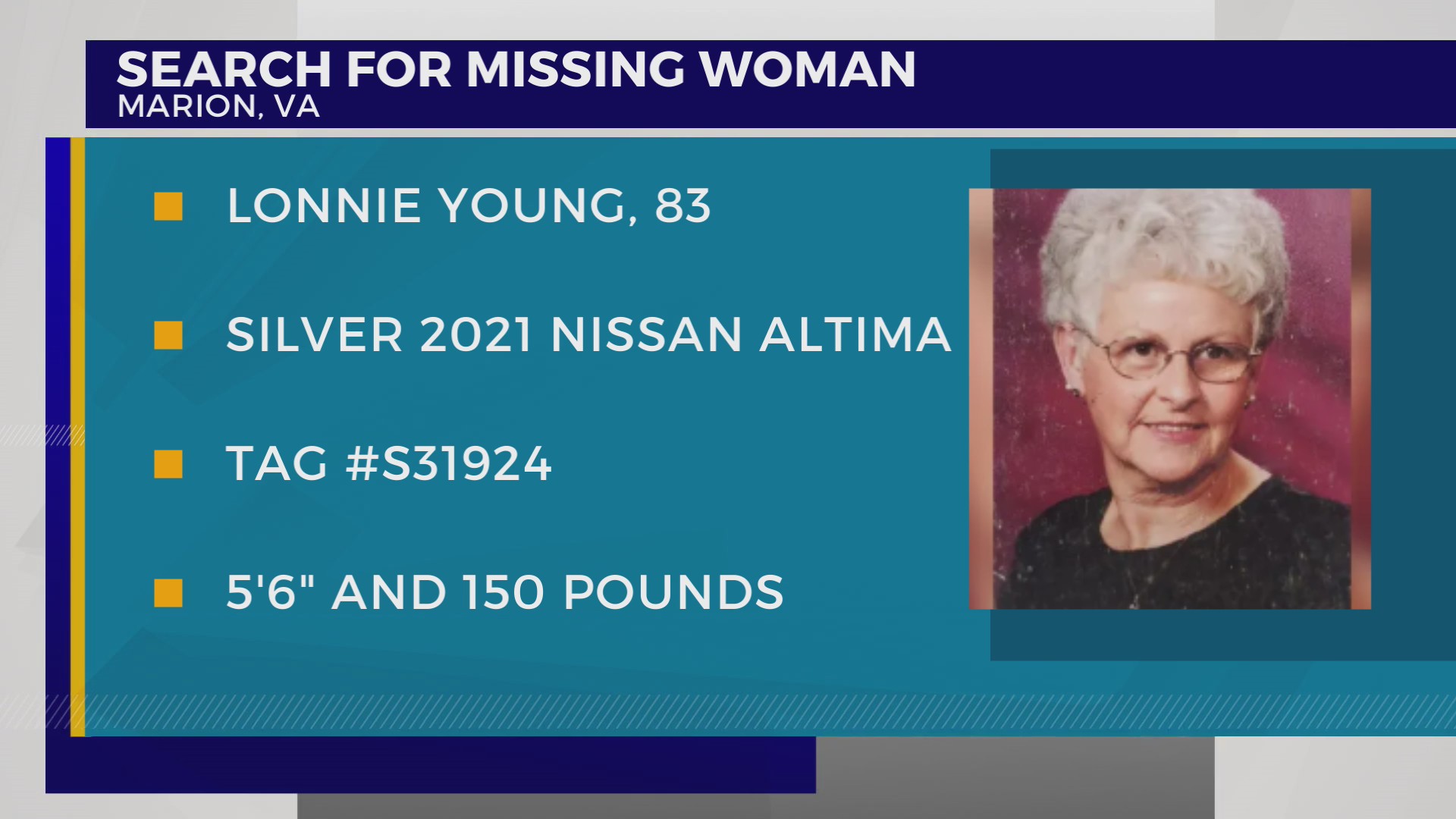 Marion Police searching for missing, possibly endangered woman – WJHL ...