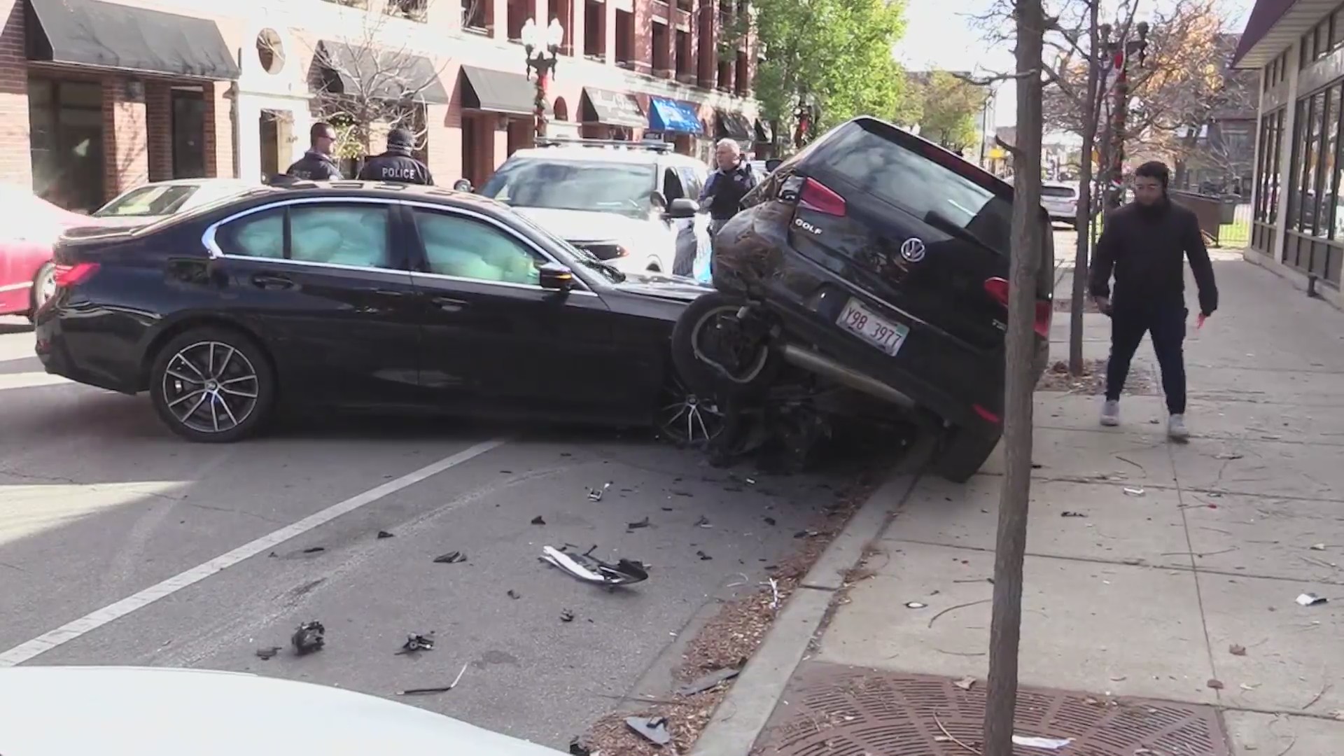 Crime spree: 2-month-old caught in the middle of car crashes ...