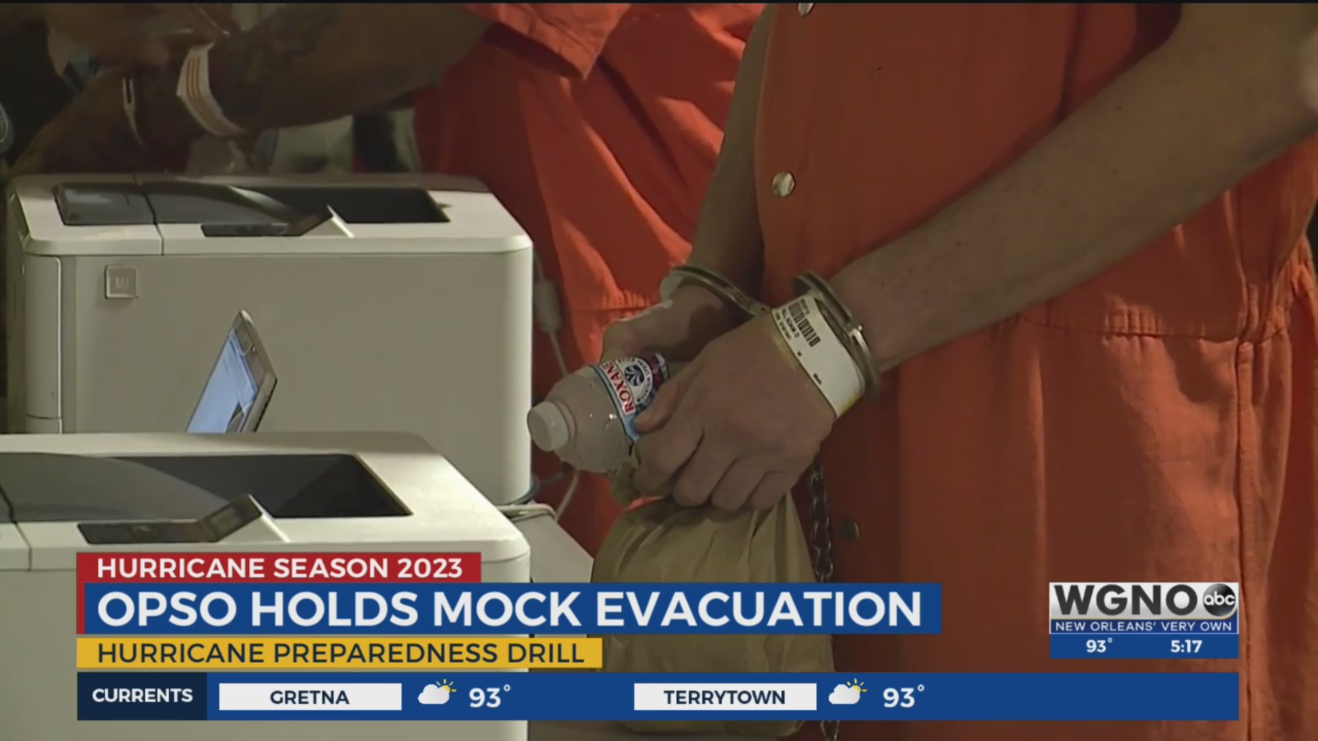 OPSO holds mock evacuation for inmates – WGNO