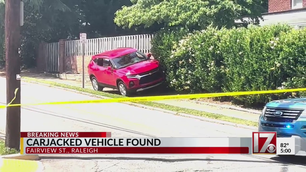 Carjacking investigation underway in 2 Raleigh locations, including ...