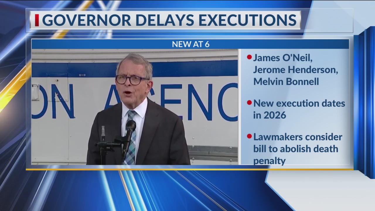 Ohio delays three death row executions – NBC4 WCMH-TV